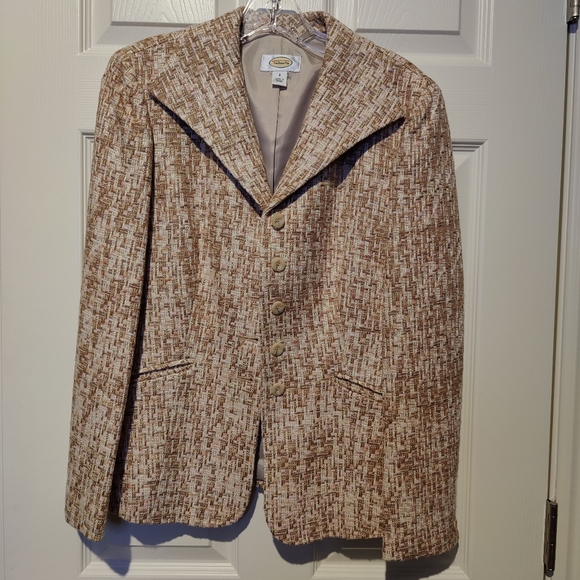 Talbots | Jackets & Coats | Talbots Tweed Jacket 8 | Poshmark